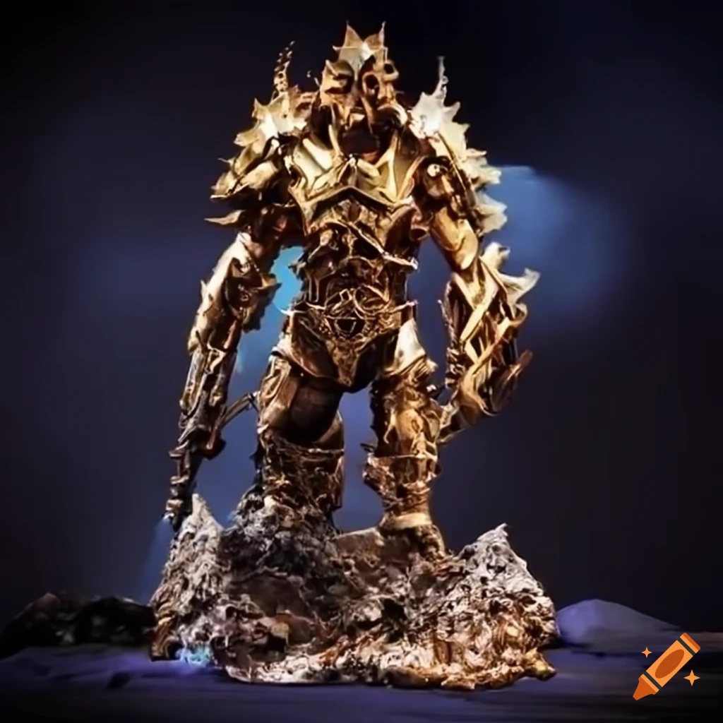 Lord of hard rocks and heavy metals on Craiyon