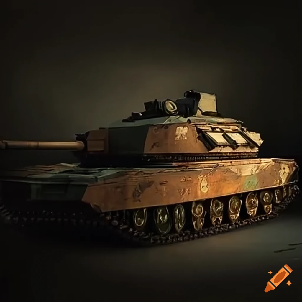 Soviet tank on Craiyon