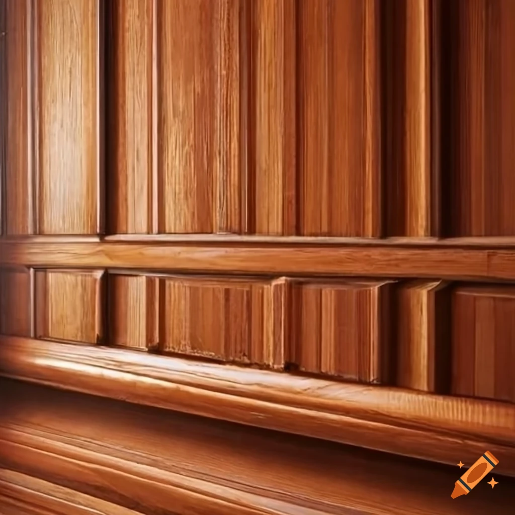 1960s interior wall wood paneling