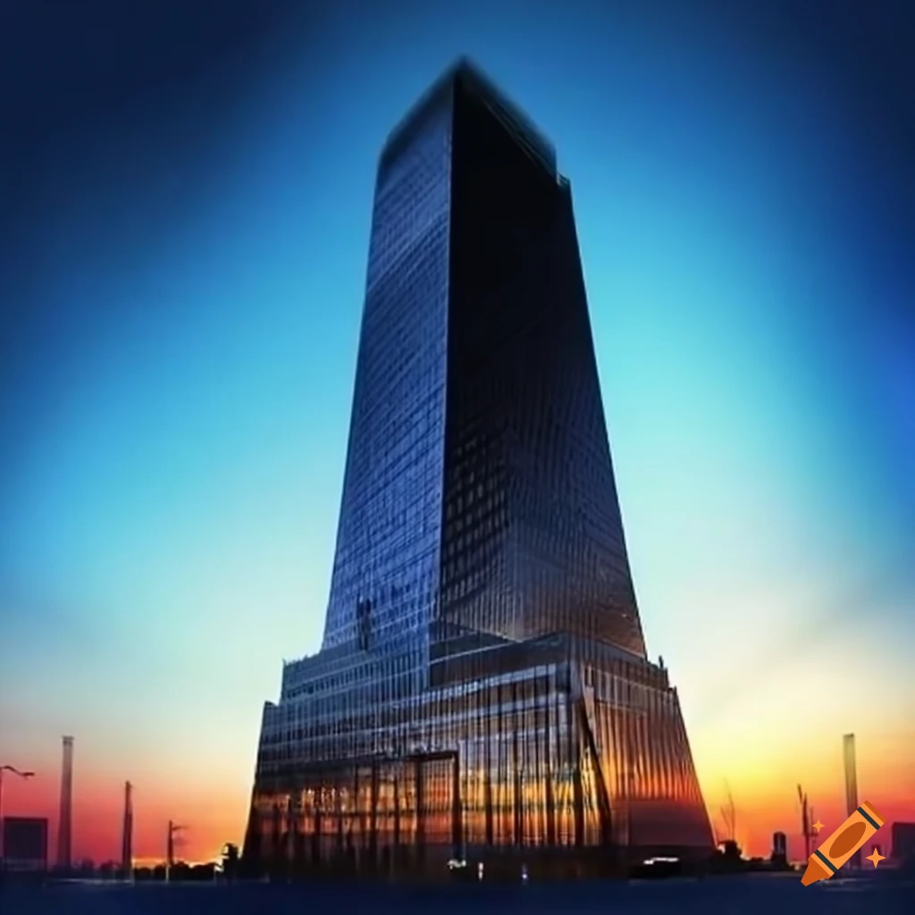 Freedom tower rising majestically from the ground