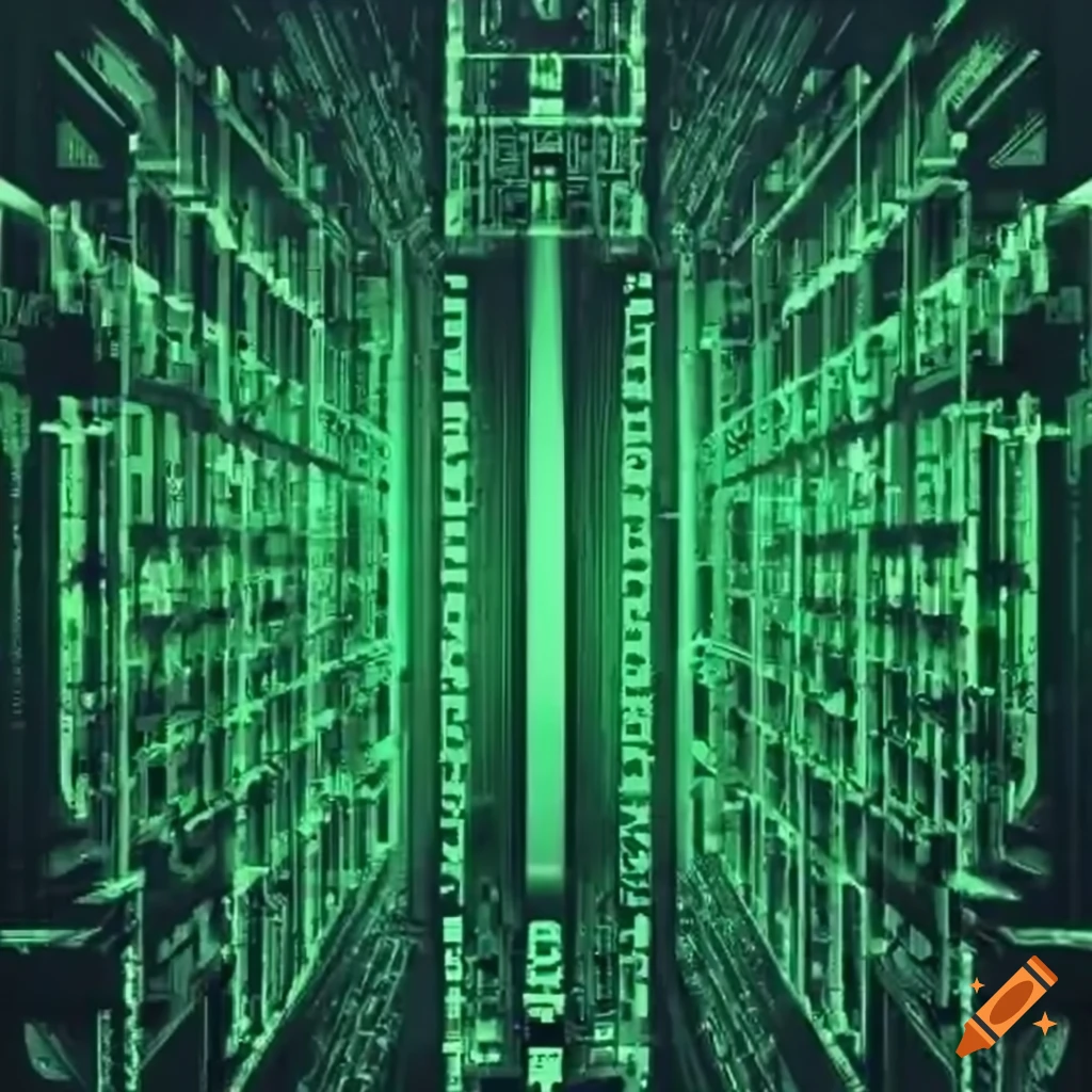 Matrix style signs on Craiyon