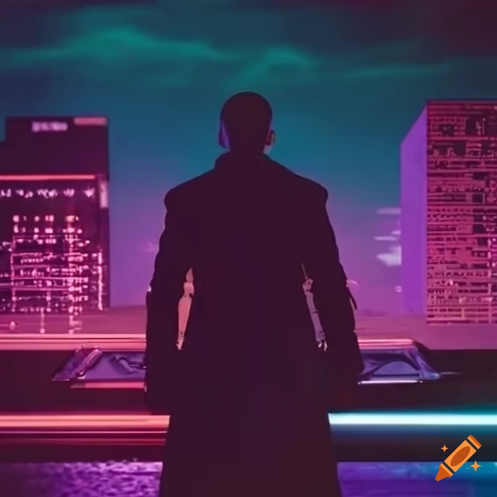 Synthwave the new testament and the book of tao combined, blade runner ...