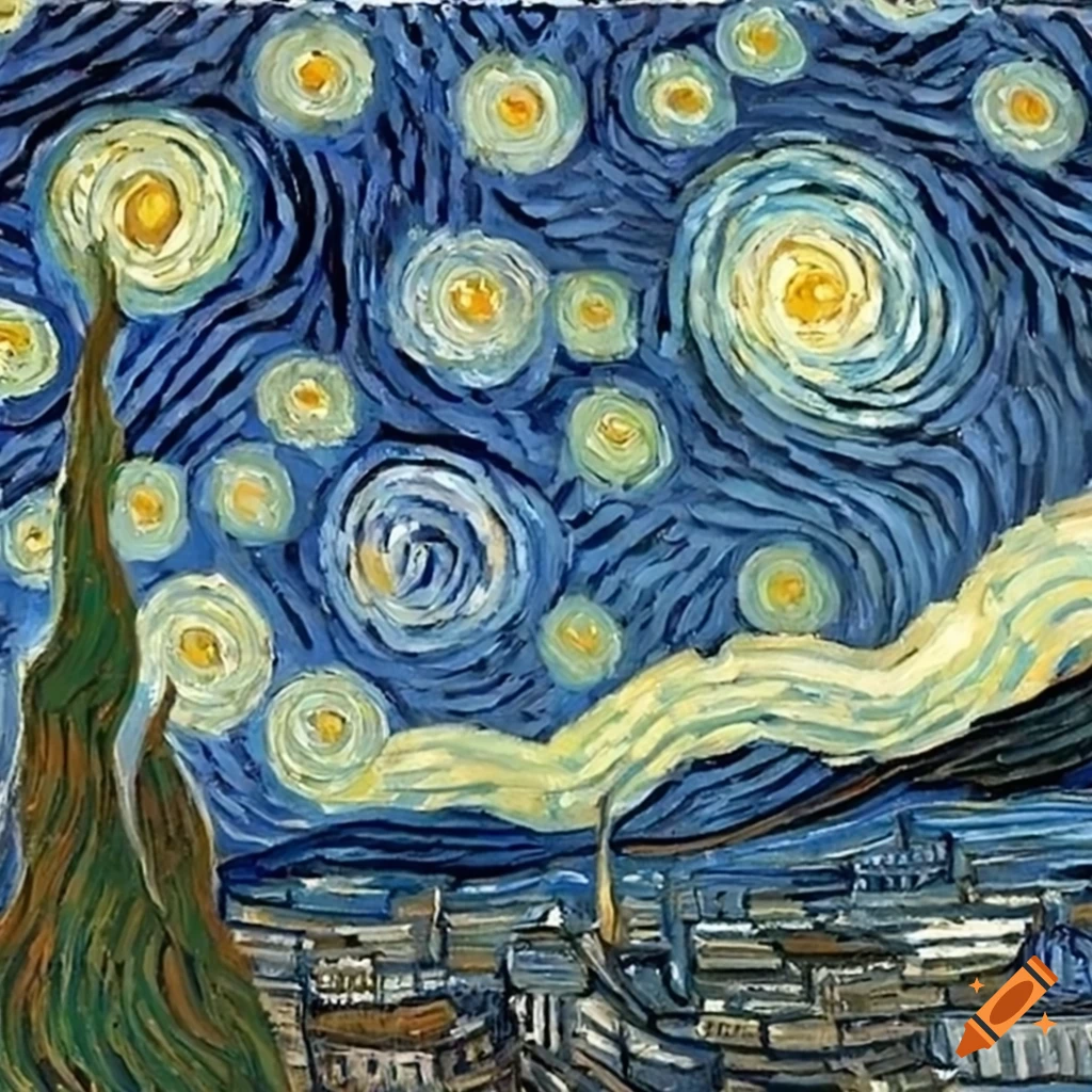 Starry night vincent van gogh