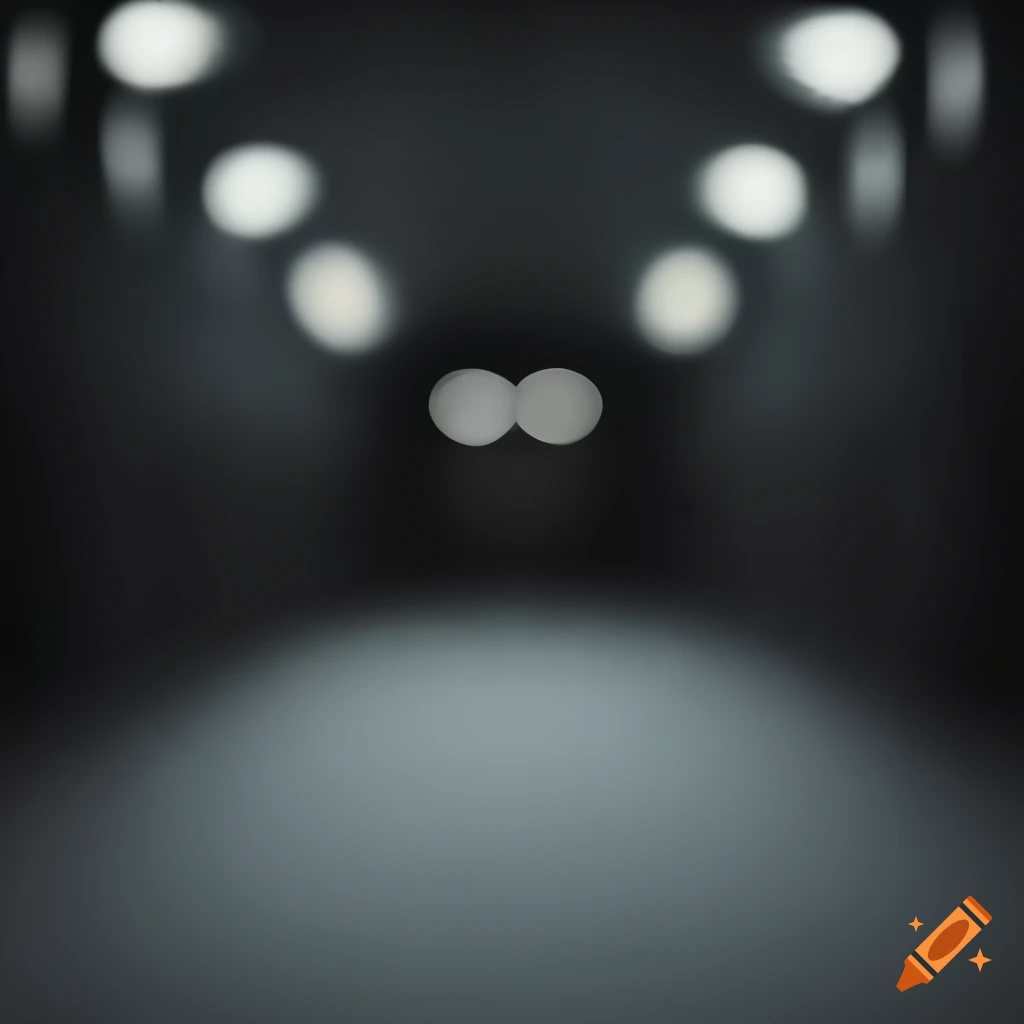 Dark empty room, photorealistic on Craiyon