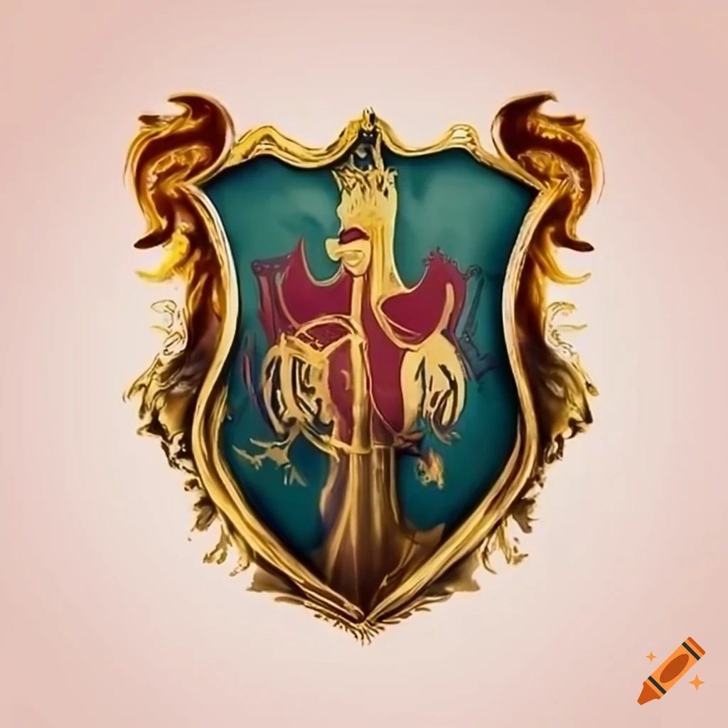 Harry potter splash crest on Craiyon