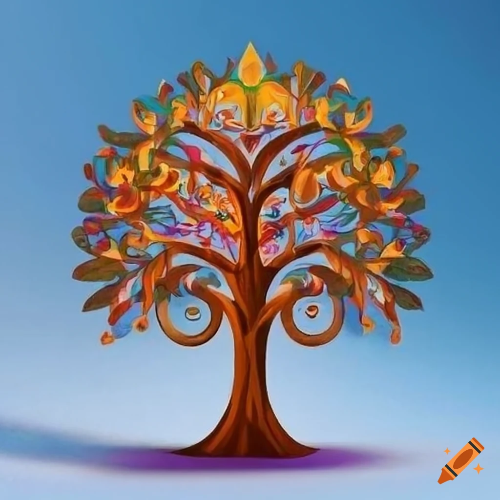 The tree of wisdom icon
