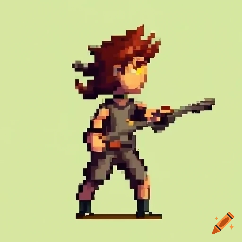 Animated idle sprite for 2d platformer game character