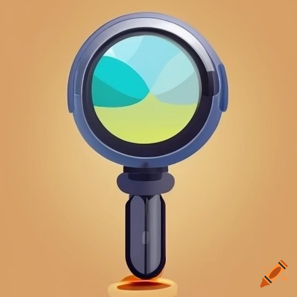 Search scope icon, sport, healthcare, technologie