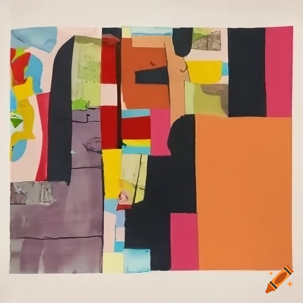 Nonentity, 20230528, collage with jan voss lines