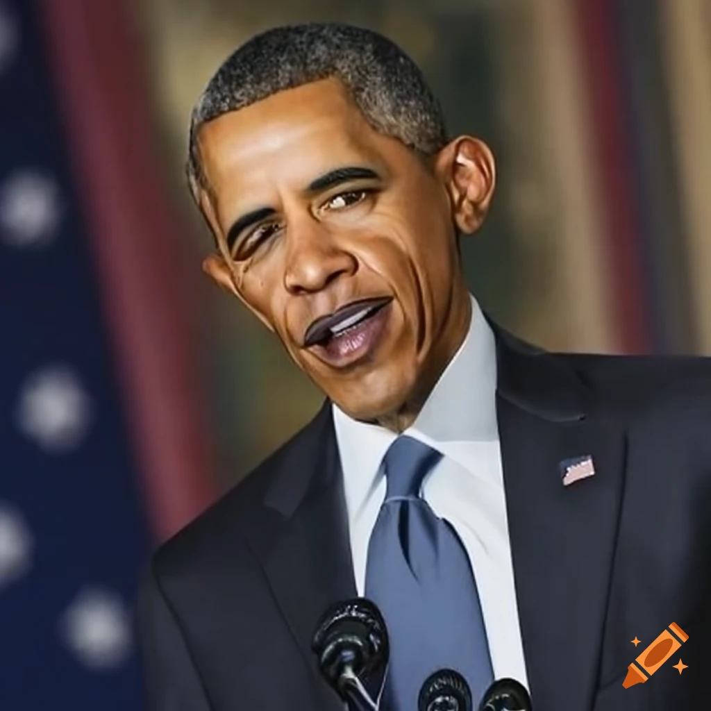 Obama wearing a crown on Craiyon