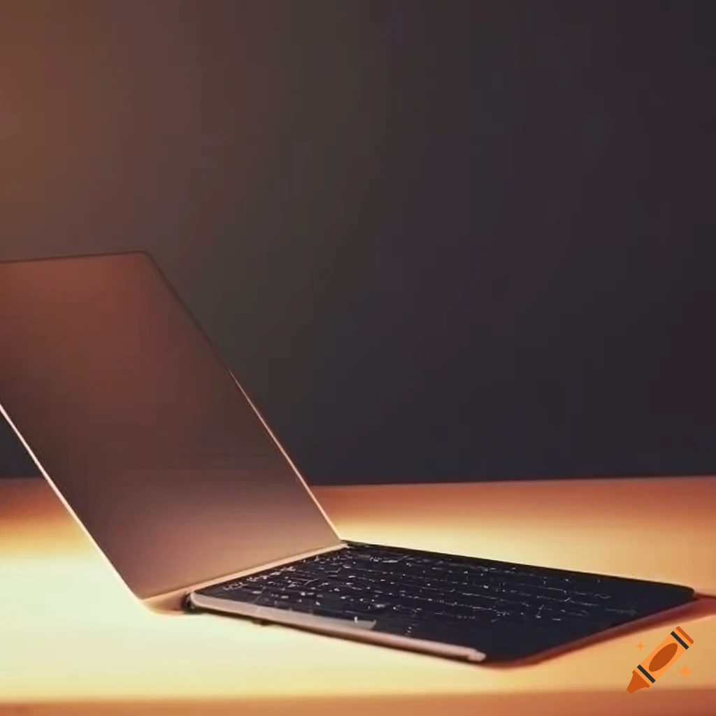 Make me laptop on the table on Craiyon