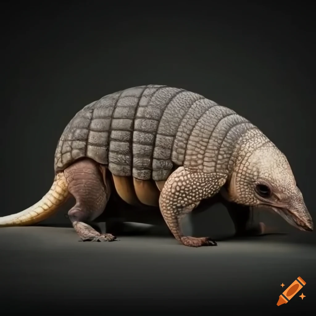 A marine hybrid creature with a mixture of features of both seal and Wild board, with huge tusks ...