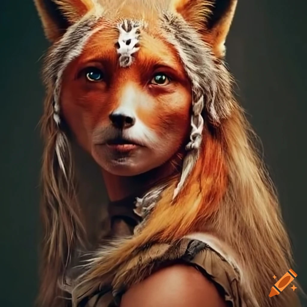 Fox people on Craiyon