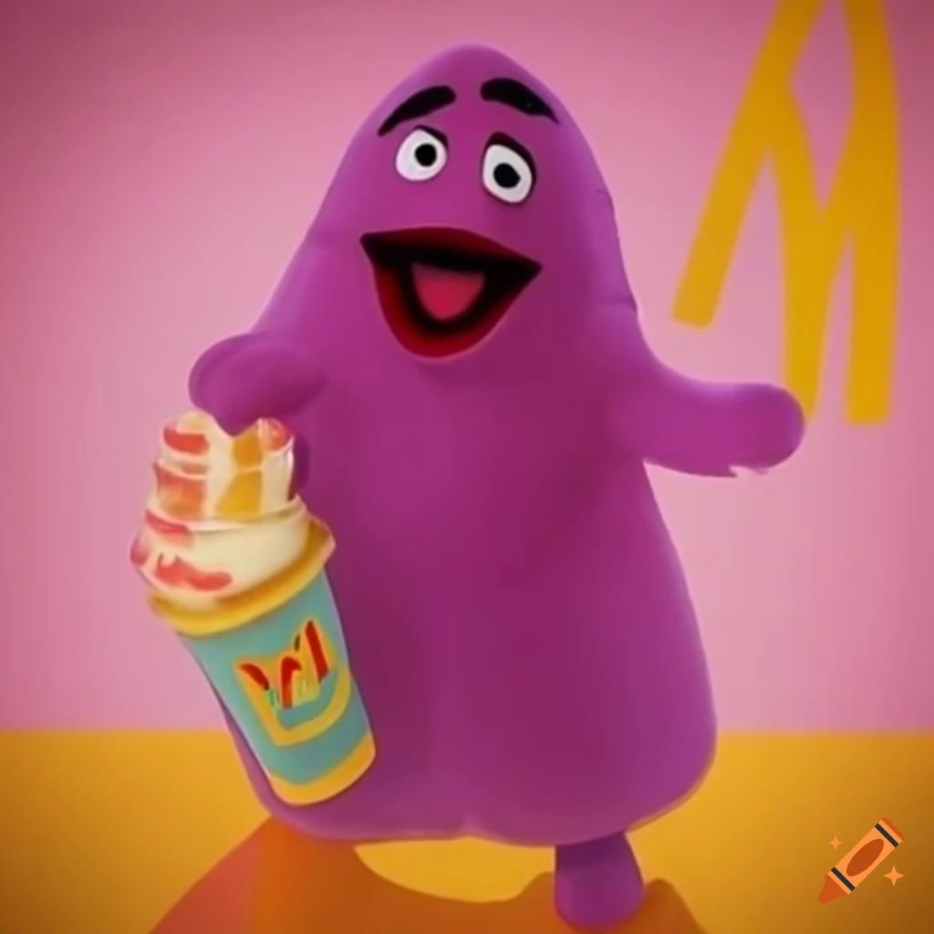 Grimace mcdonald's shakes