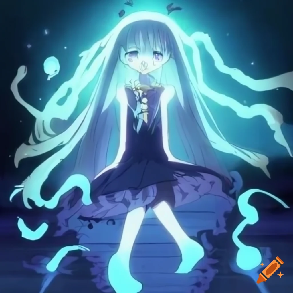 Anime will o the wisp made of sound