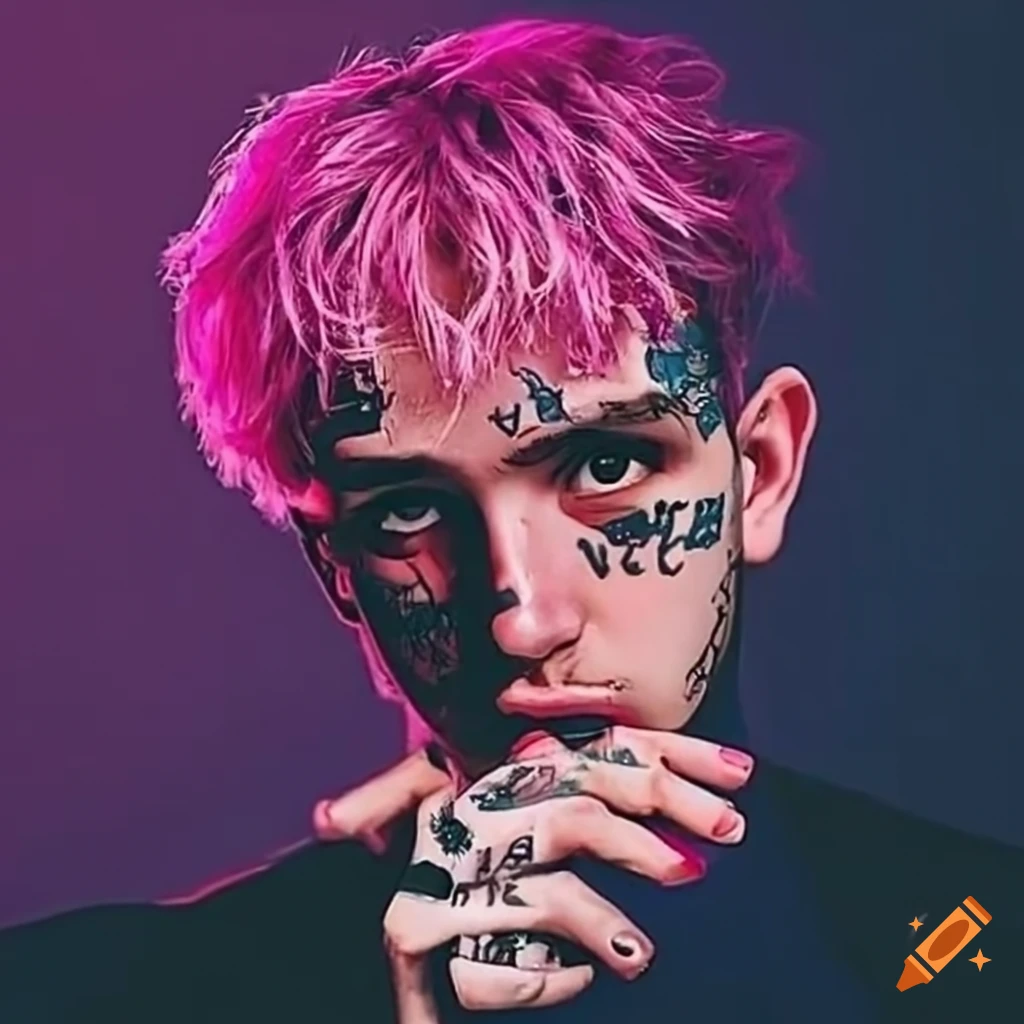 Lil peep on Craiyon