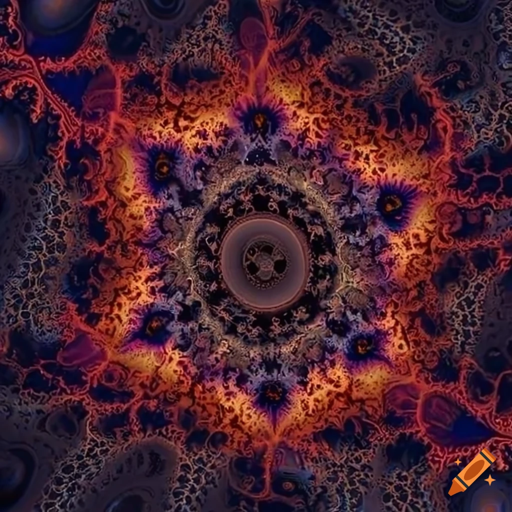 Fractal graphs scp on Craiyon