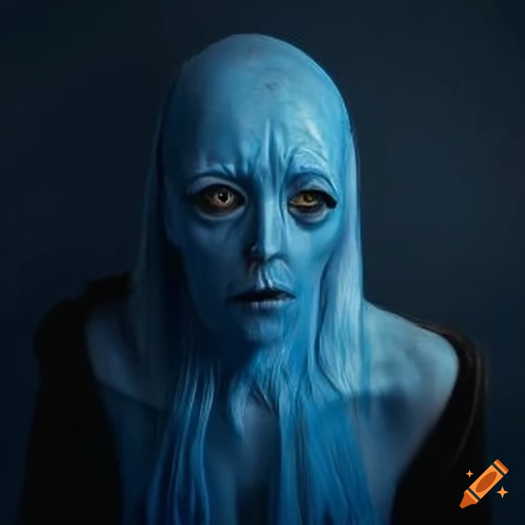 "le mistral" is a disheveled wind themed ghost from provence, wearing ...