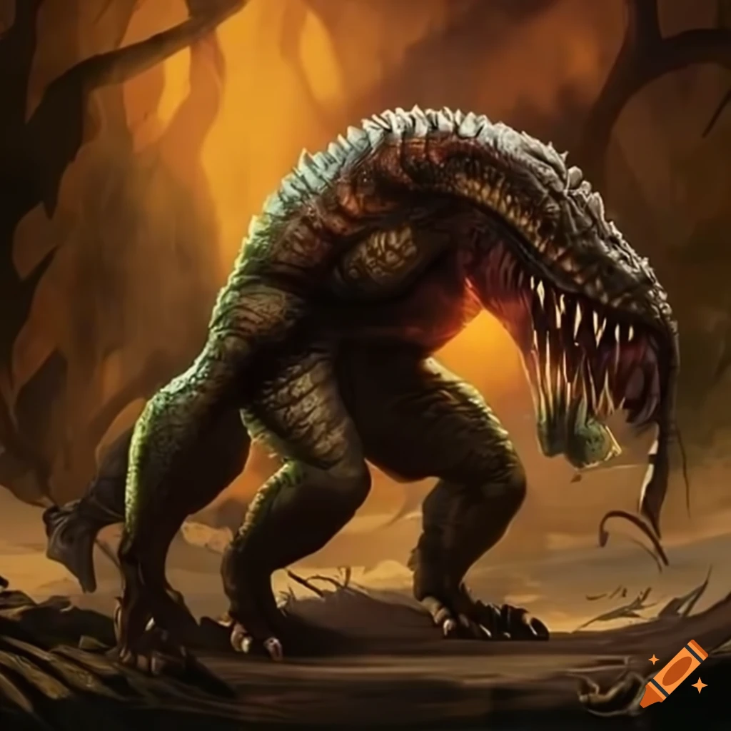 Primal hulking monster