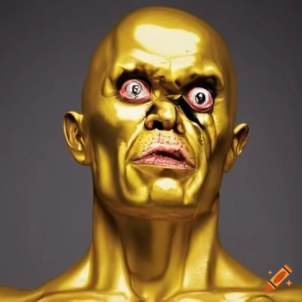 Golden giant human man beutiful and terrible by wayne barlow curious ...