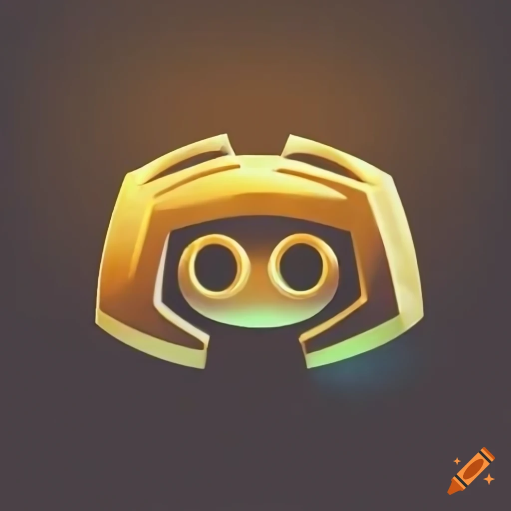 Discord Logo Gold