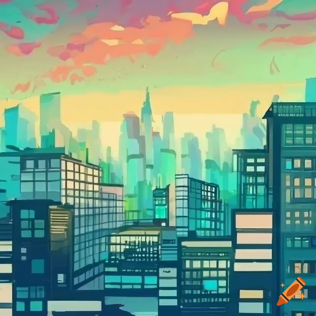 City Background Vector