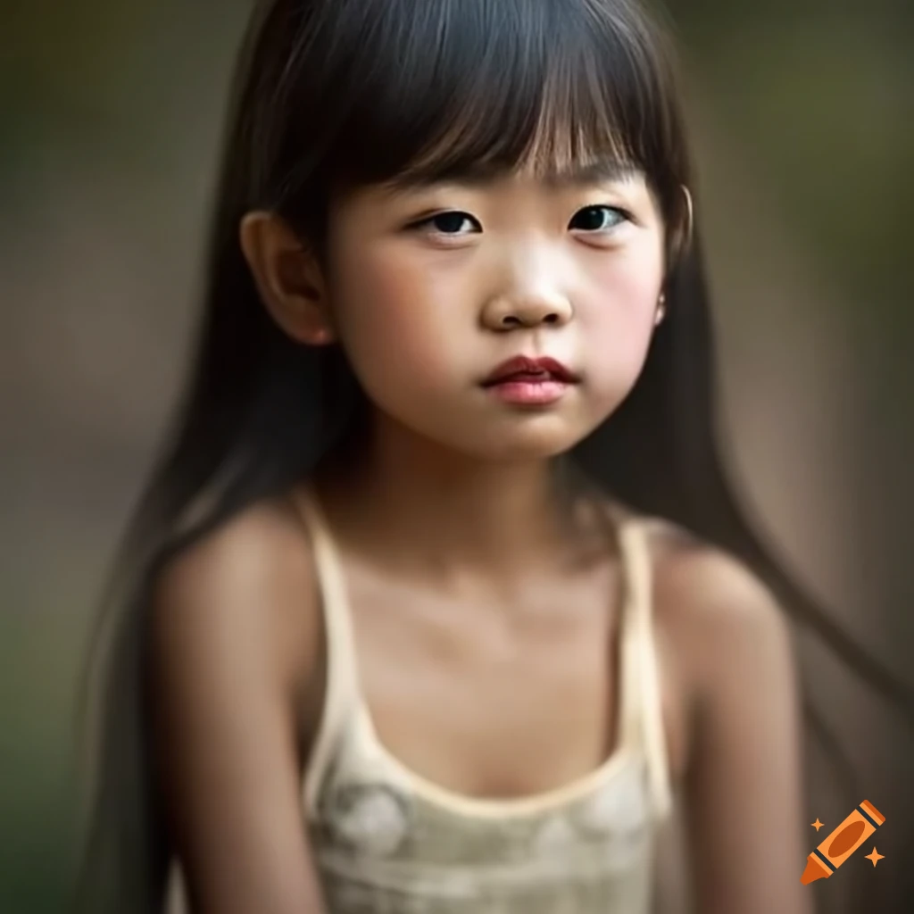 Asian girl on Craiyon