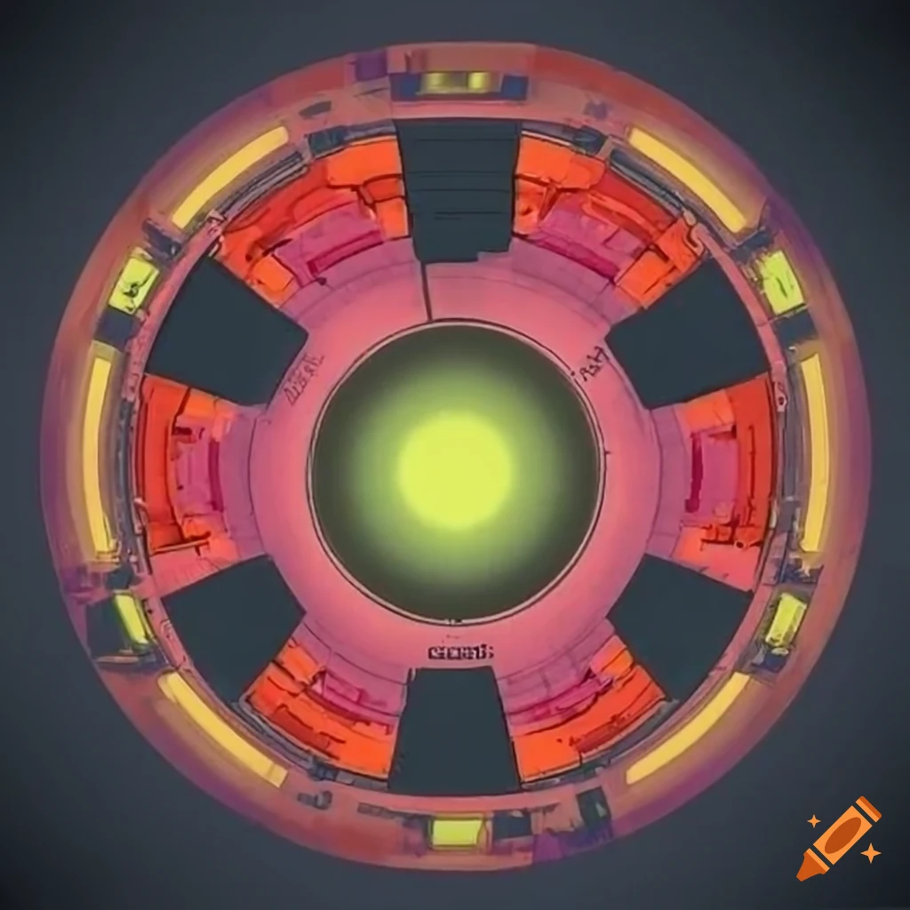 Nuclear fusion logo tokamak