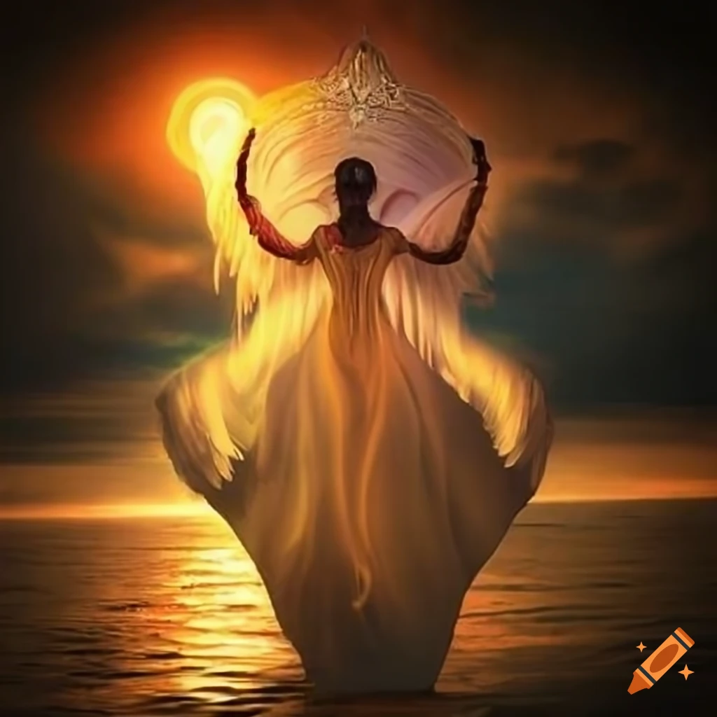 Transcendence angels on Craiyon