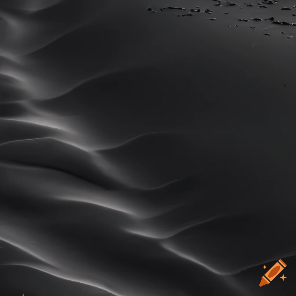 Black sand on Craiyon