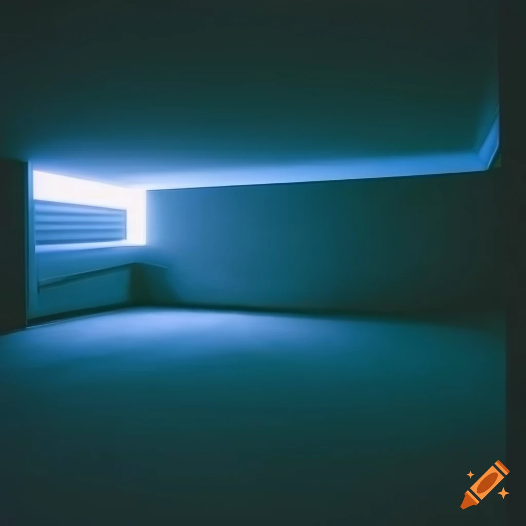 Ultra realistic and high quality photograph of a liminal space