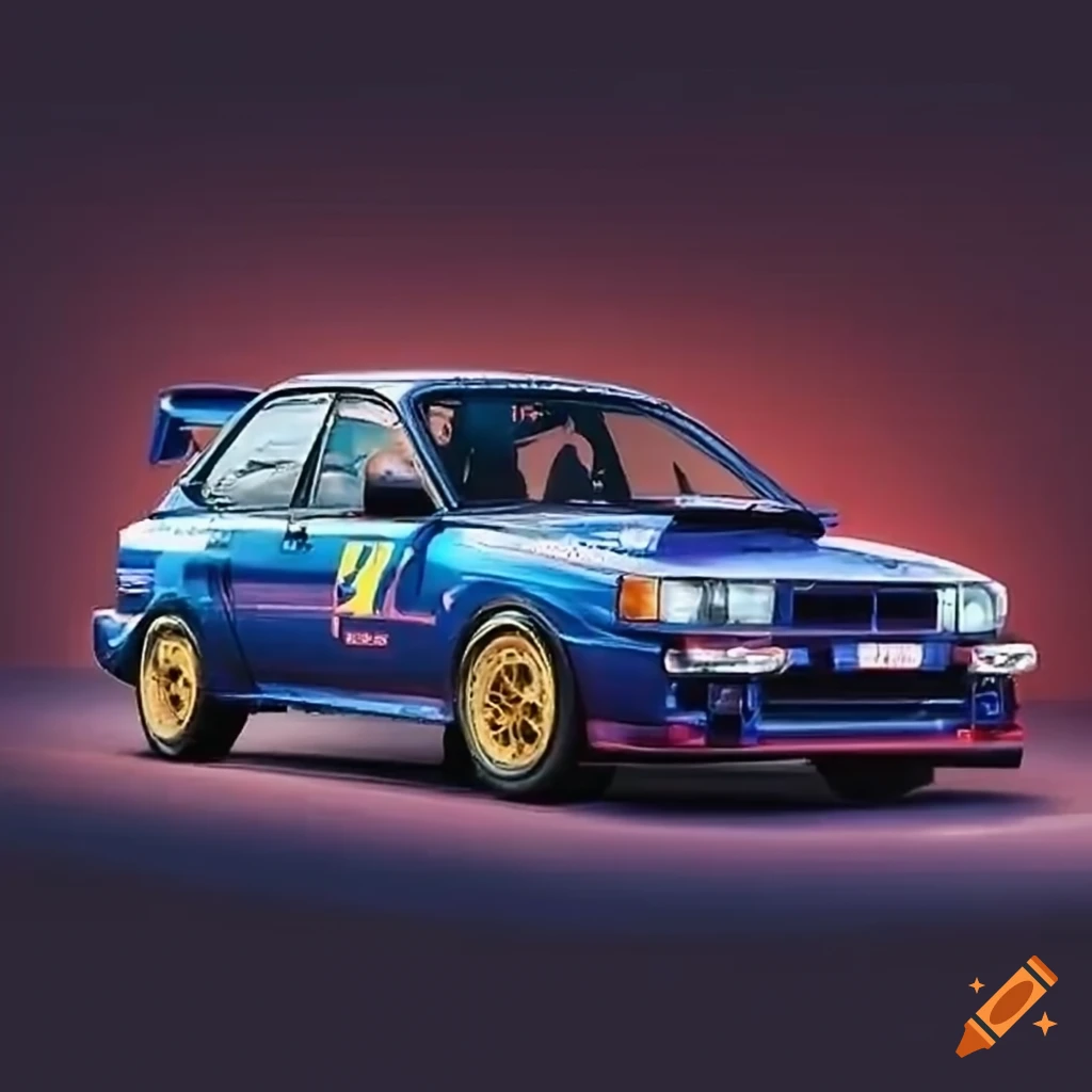 Old racing subaru