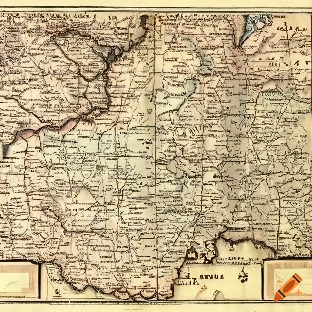 Detailed map of the country