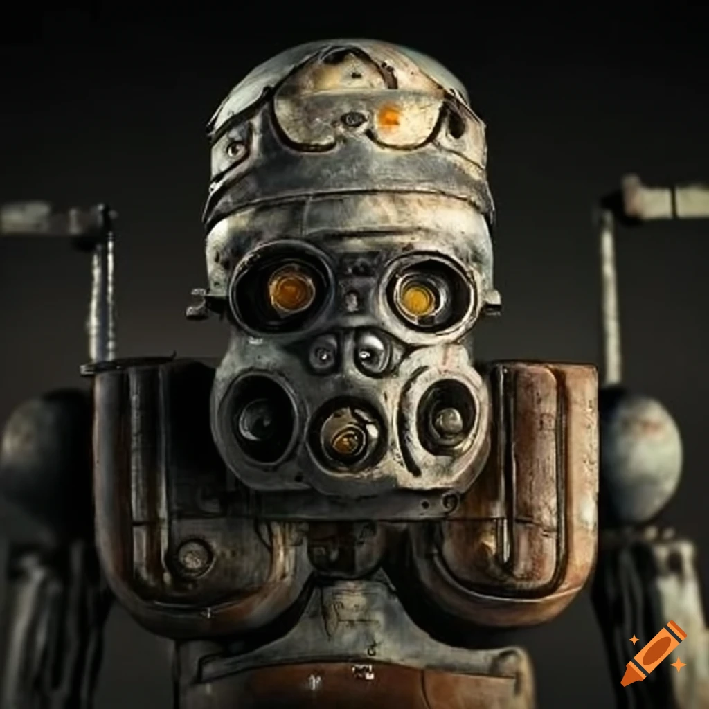 Fallout robot squad by john singleton copley on Craiyon