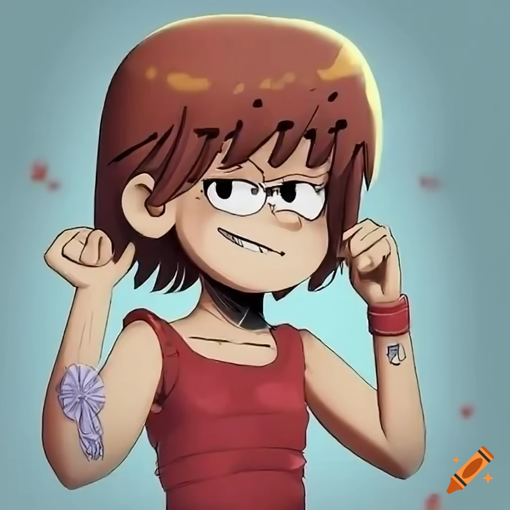 Lynn loud jr. smiling