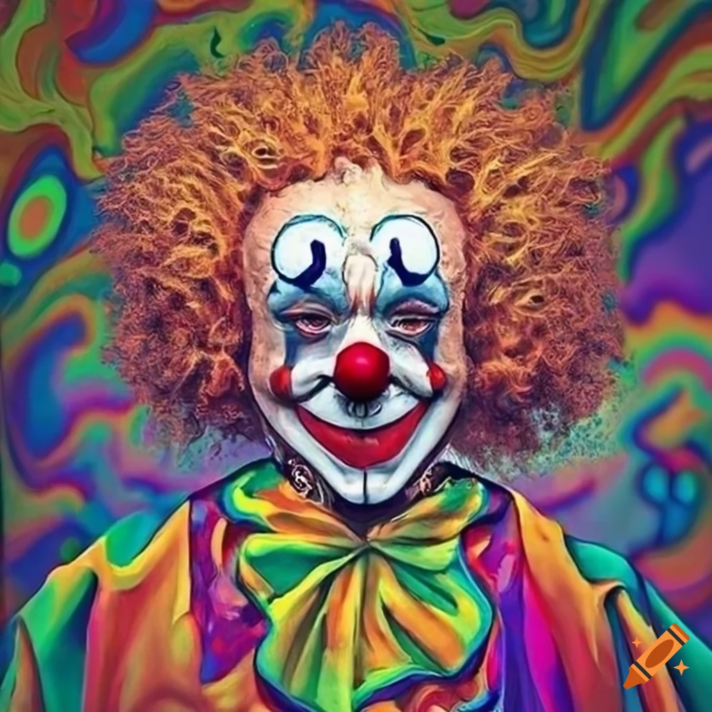 Trippy clown
