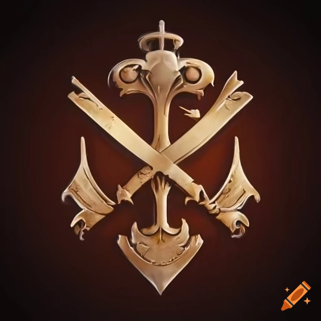 Emblem representing knights of mars on Craiyon