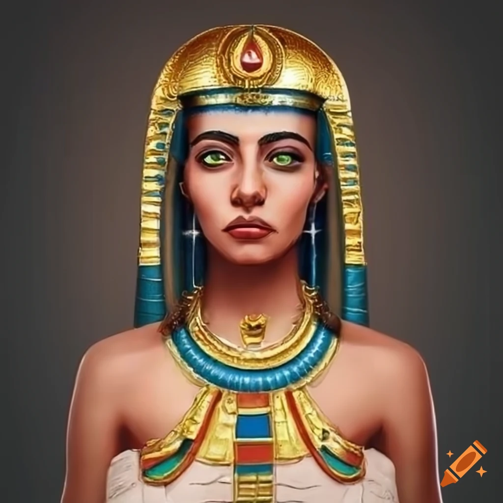 Egyptian: heqet ‘fertility goddess’, female: modern, realistic style on ...