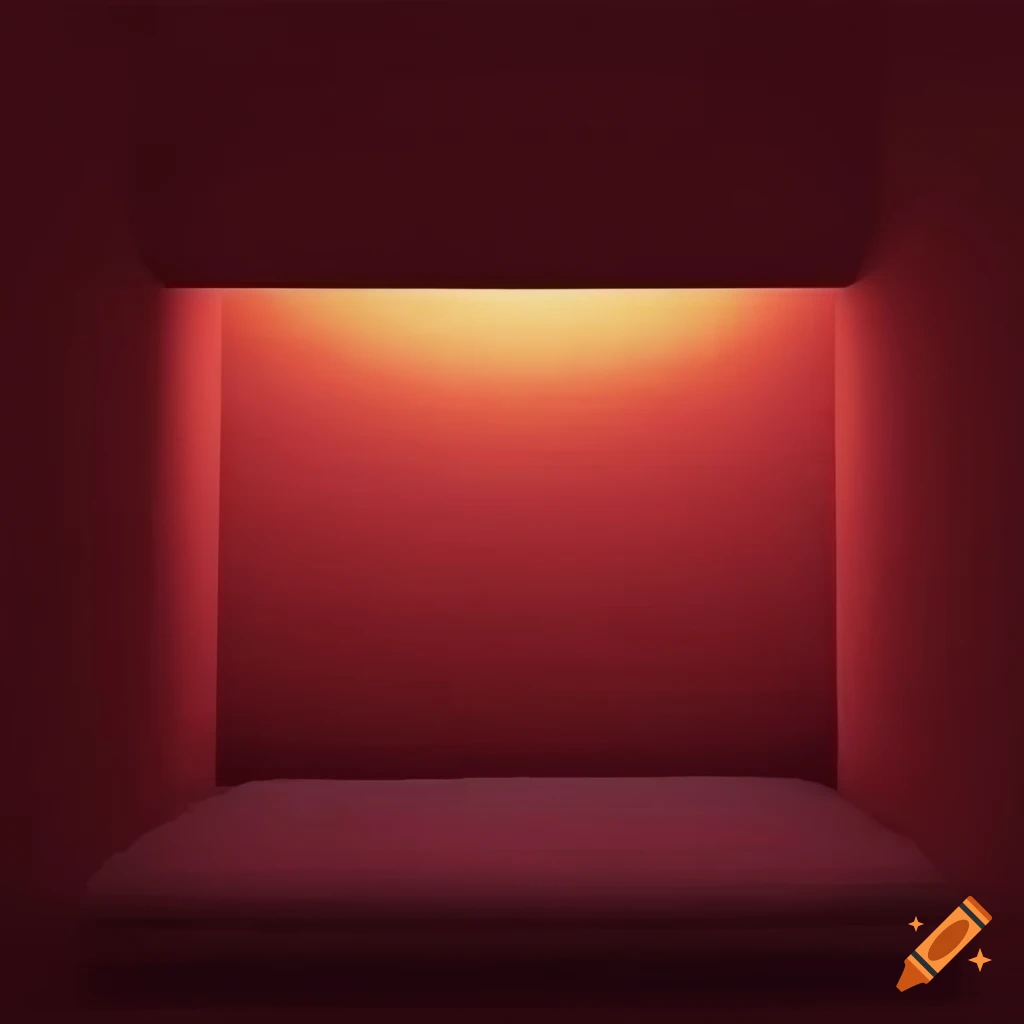 Bed on a liminal space on Craiyon