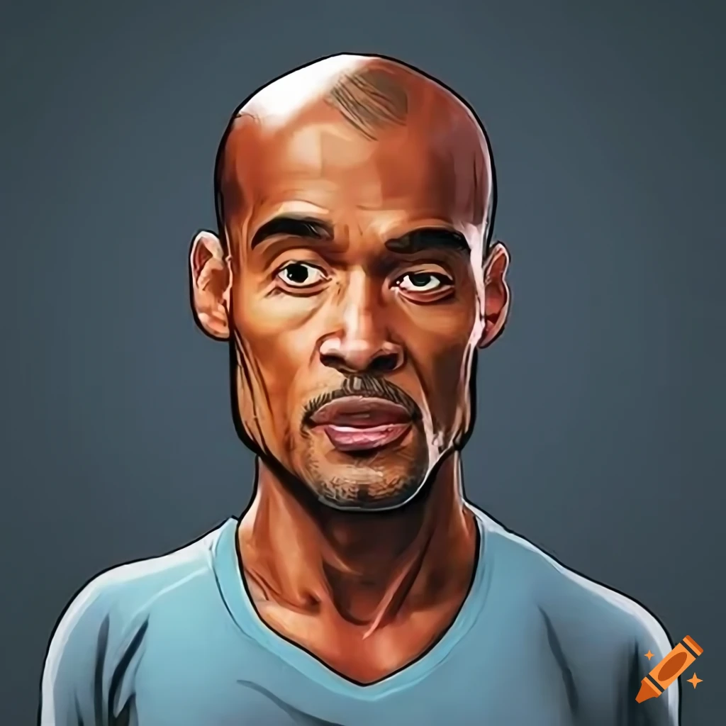 David goggins cartoon 4k