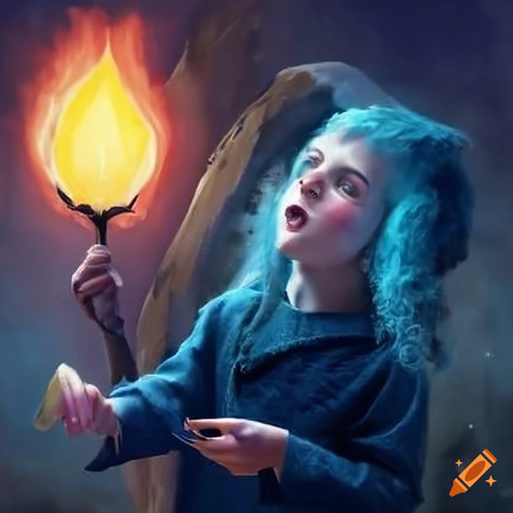 "le mistral" is a young disheveled wind themed wizard from provence ...