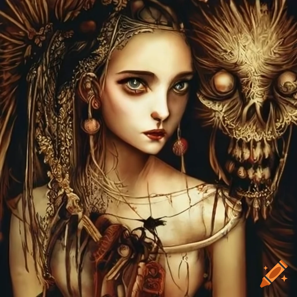 A illustration inspire in victoria frances illustrations