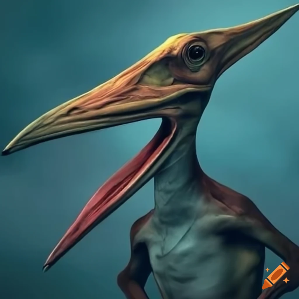 Pterodactyl front screaming