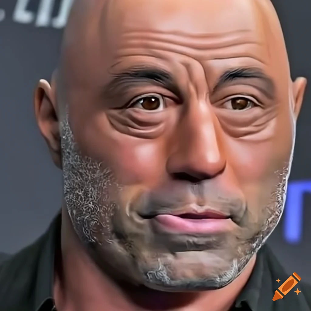 Cartoon joe rogan not realistic