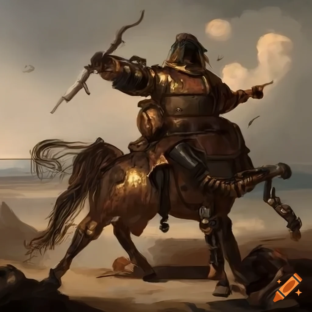 Fallout muant tank horse théodore géricault on Craiyon