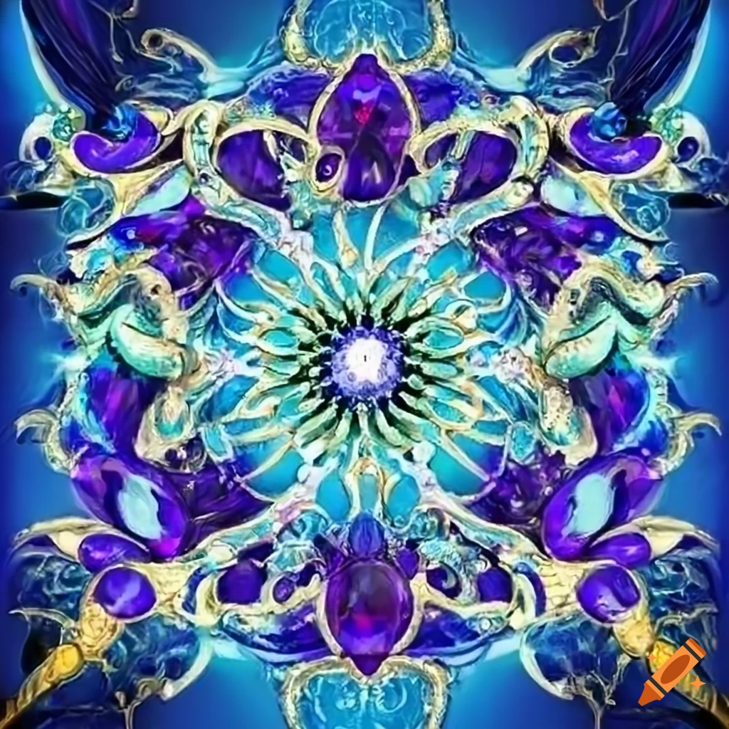 Ophanim in the style of blingee on Craiyon