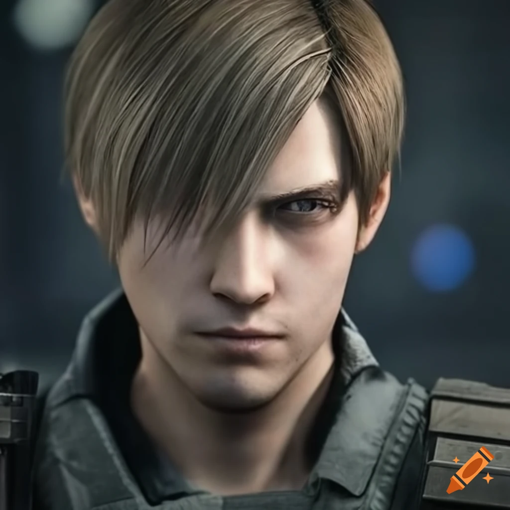 Handsome realism, buff photo of leon s kennedy from resident evil on ...