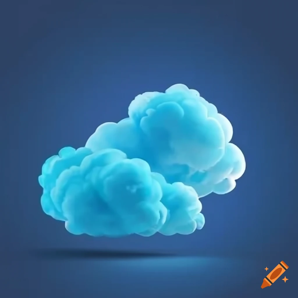 Blue cloud application platform cluster on Craiyon