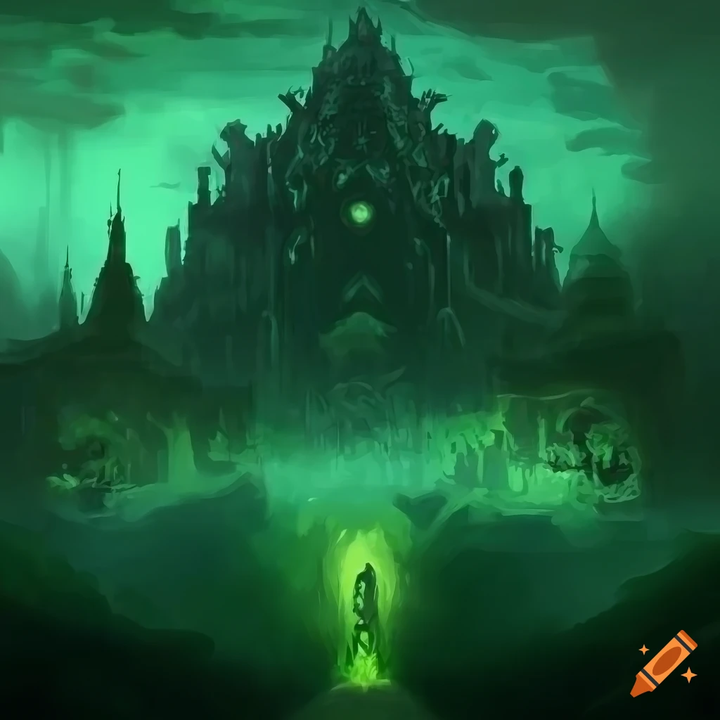 The lost city of R'lyeh, Cthulhu mythos, lovecraftian horror, eldritch ...