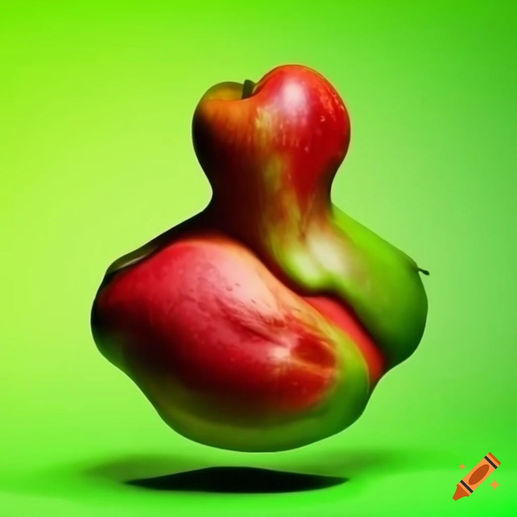 A profoundly chaotic fusion of frog and apple anatomies
